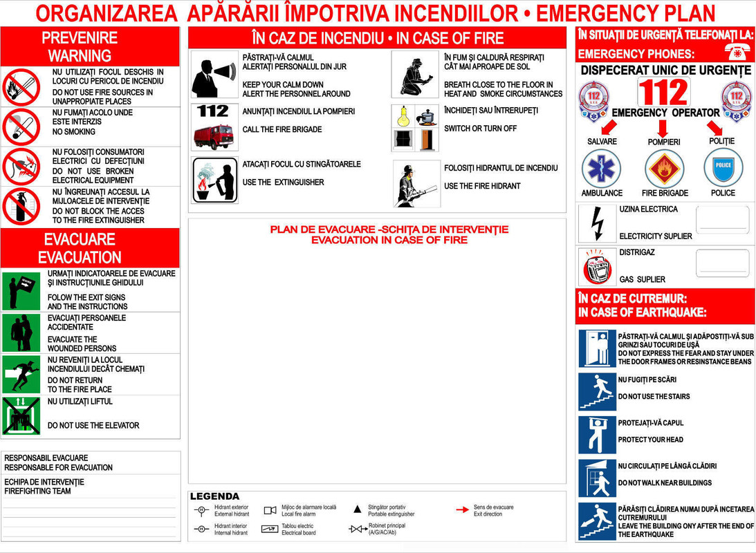 Plan evacuare bis — Postimages