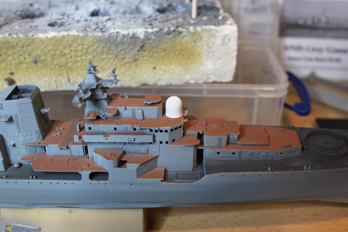 USSR Sovremenny 956 Destroyer - Work in Progress - Maritime ...