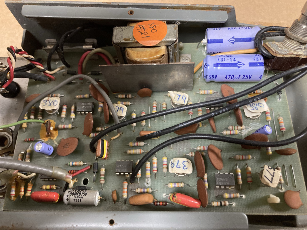 Mu tron Phasor I PCB — Postimages
