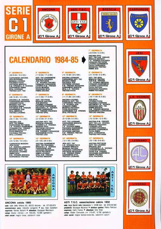 Calciatori 1984 1985 ( Panini) 57 — Postimages
