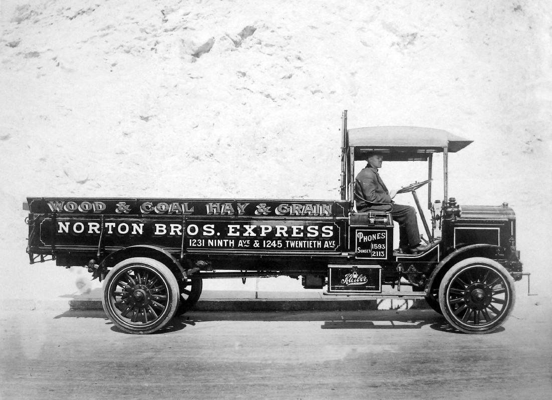 Kleiber '18c Norton Bros Express Wood Coal — Postimages