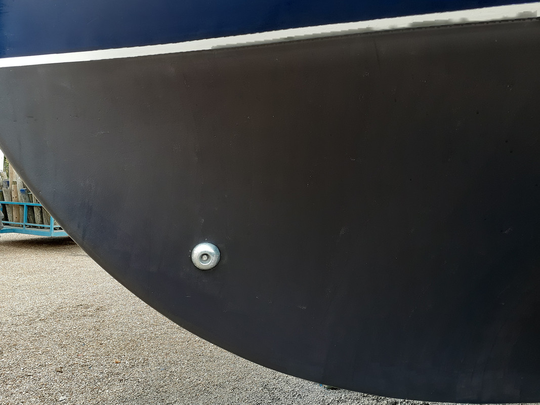 Temporary hanging anodes: connection vs protection location - Boat ...