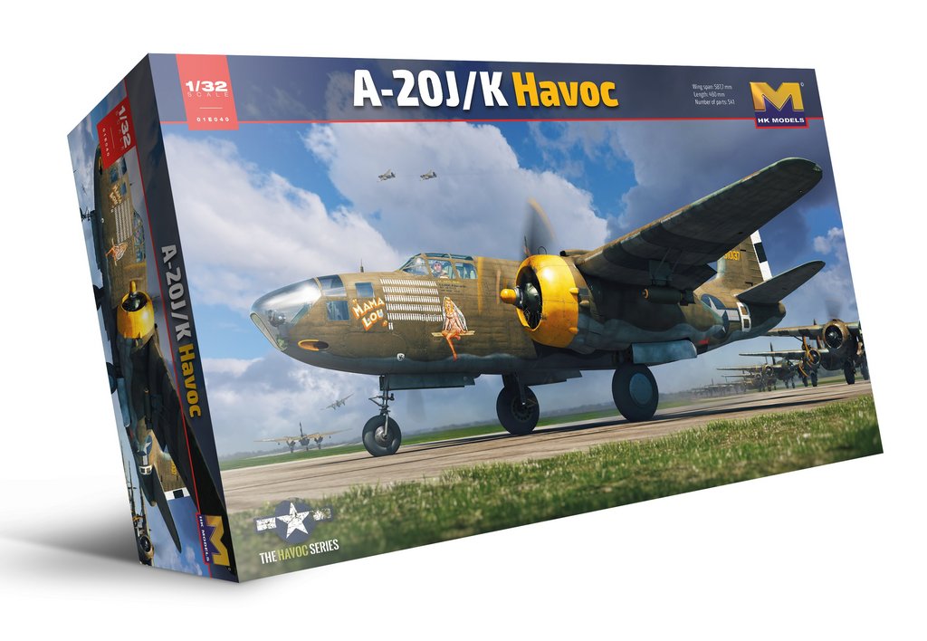 1/32 - Douglas A-20 Havoc/Boston family by Hong Kong (HK) Models - A ...
