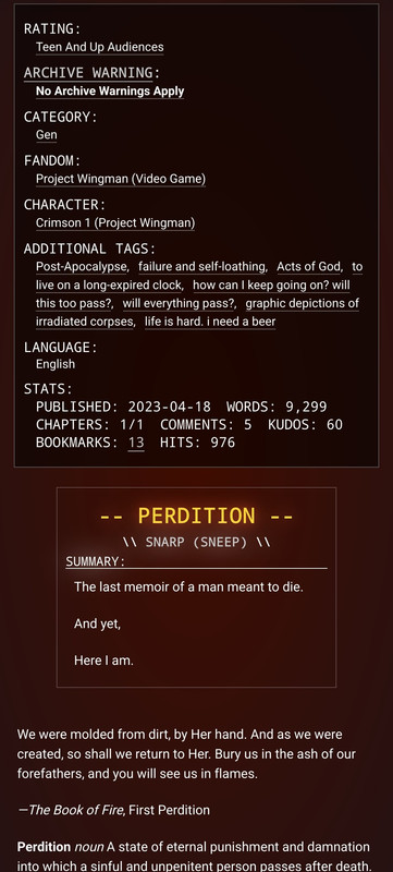 AO3 Limiter: Project Wingman UI - eveque - Project Wingman (Video Game ...