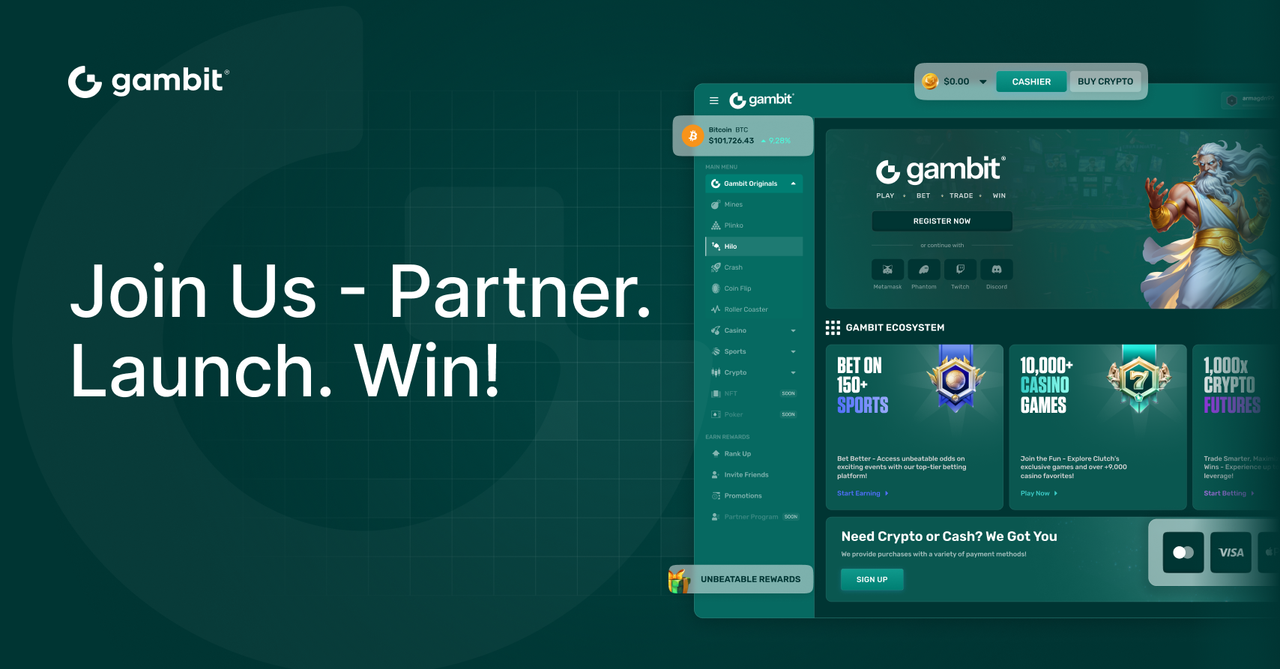 Gambit - Build & Grow a Casino Together