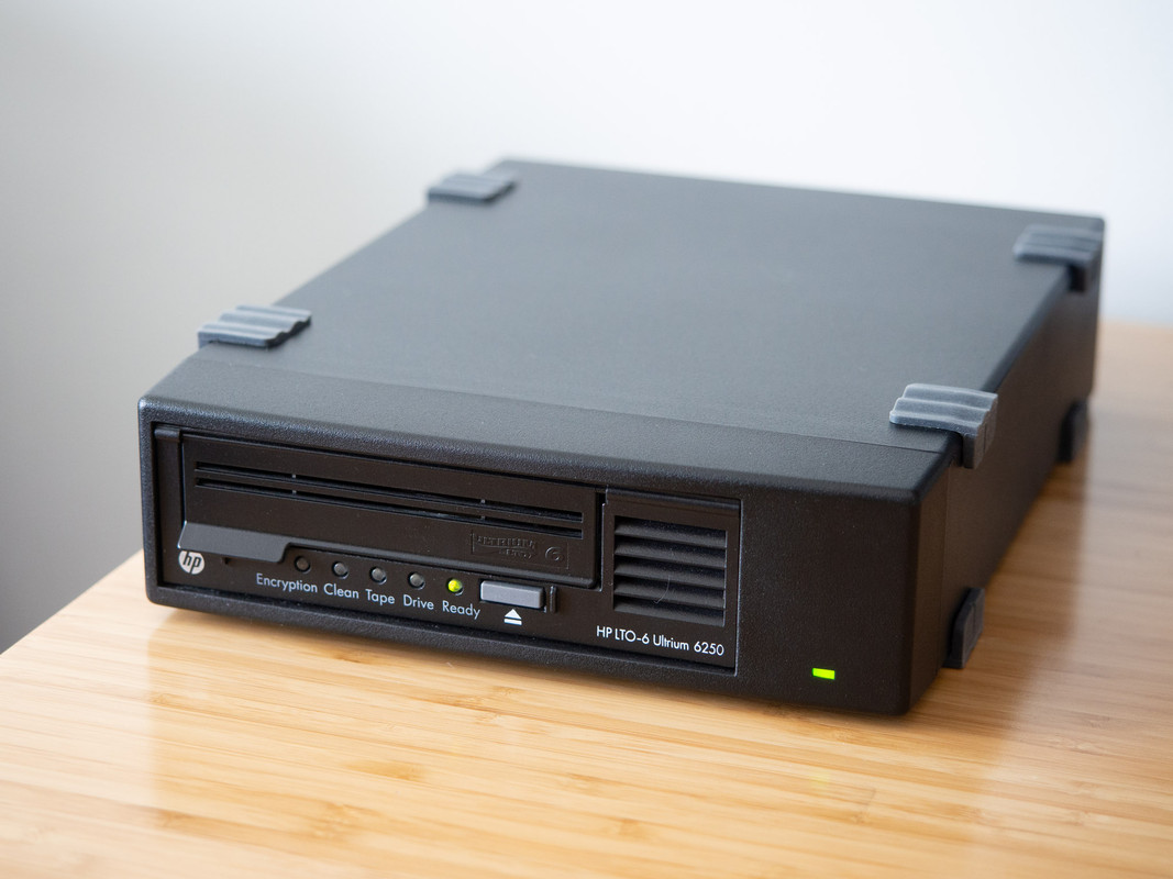 How easy/possible to convert an internal LTO tape drive to an external ...