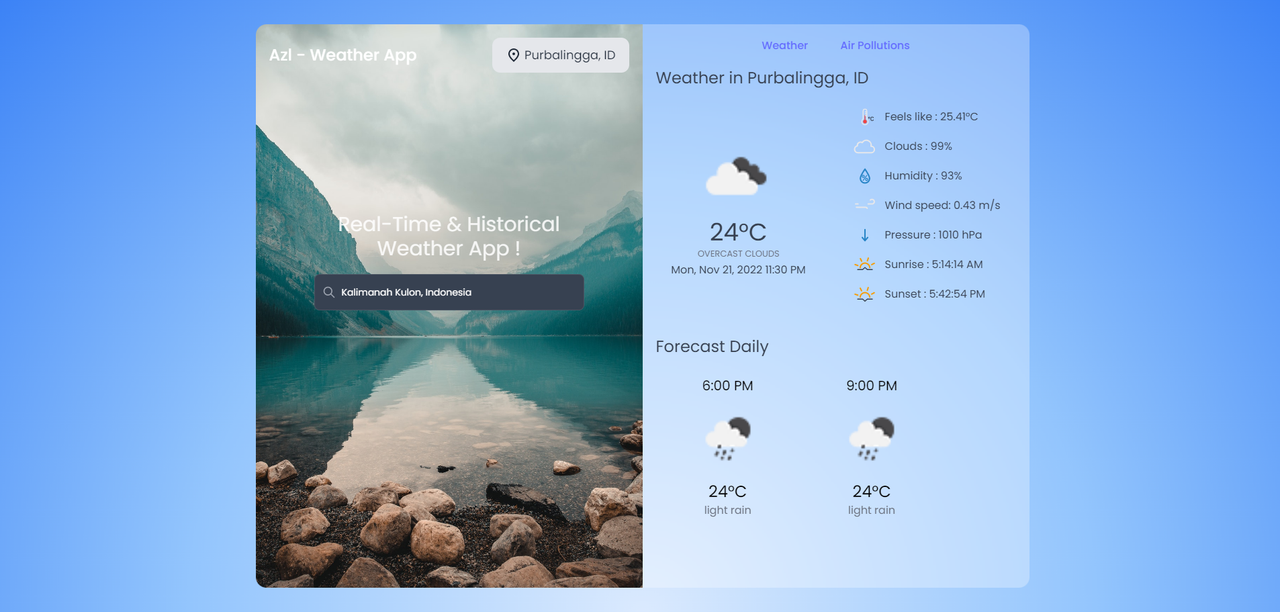 GitHub - cuingskot76/weather-forecast-app: a simple application that can be used for checking ...