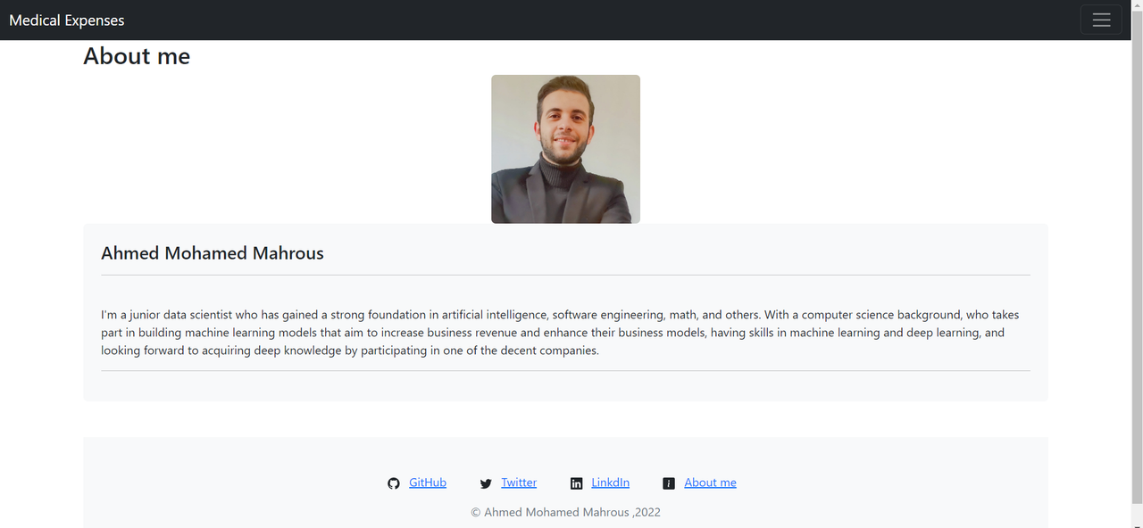 GitHub - AhmedMMahrous/Medical-Expenses-Prediction-End-to-End-Data-Science-Project-: Predict the ...