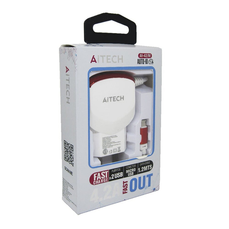 cargador de pared aitech ai 42 m 42a micro 12m 2 usb fast charge — Postimages