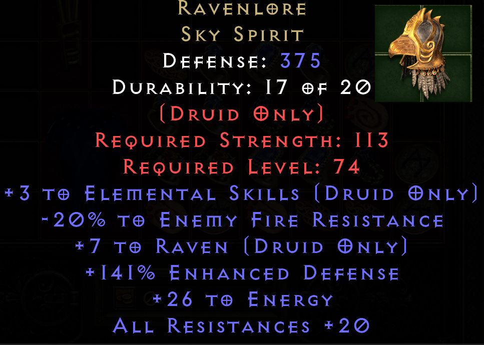 High Ravenlore For Trade - Topic - d2jsp