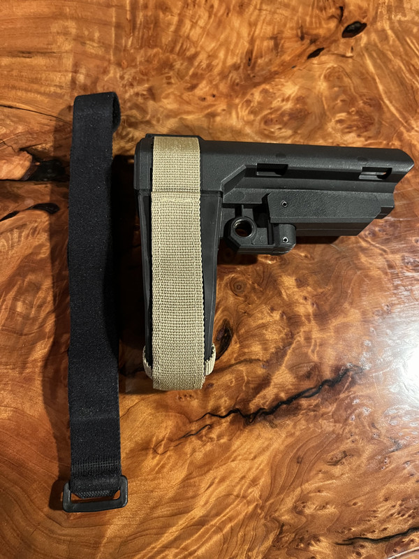SB Tactical SBA3 Brace with or without Wiseman Co. Split Fix Strap ...
