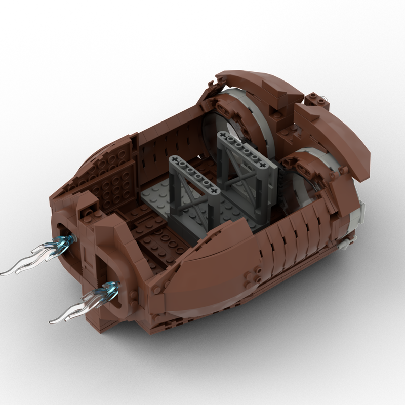 LEGO MOC Watchmen 'Archie' Owlship by OneBrickPony | Rebrickable ...