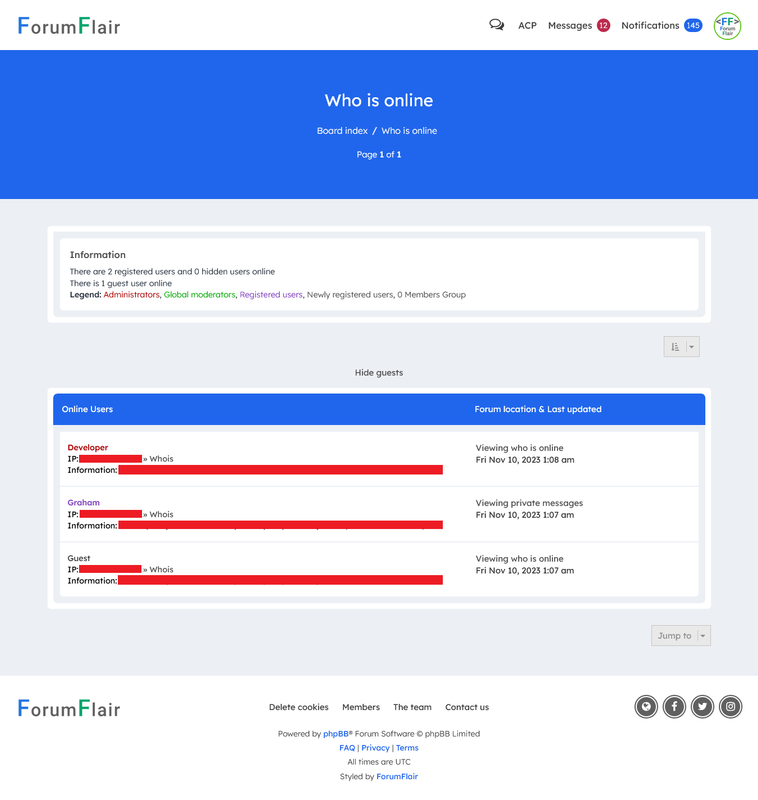 phpBB • [DEV] Reduced > phpBB 3.3.11