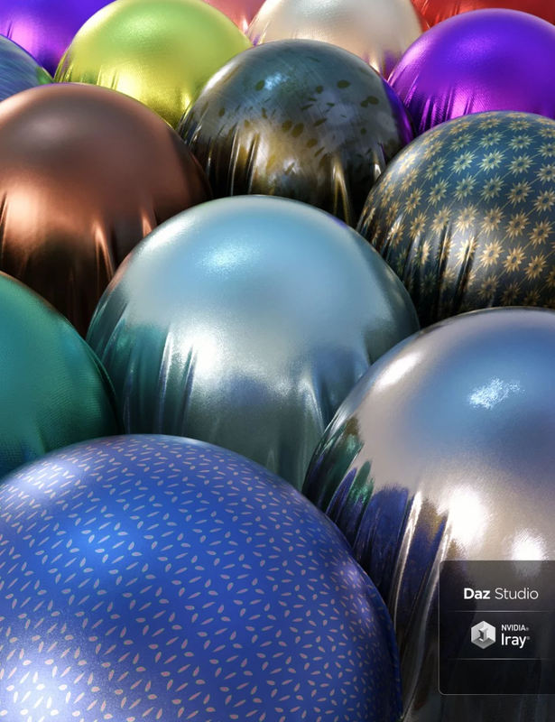Sparkling Iray Shaders 2026 - Free Daz 3D Models