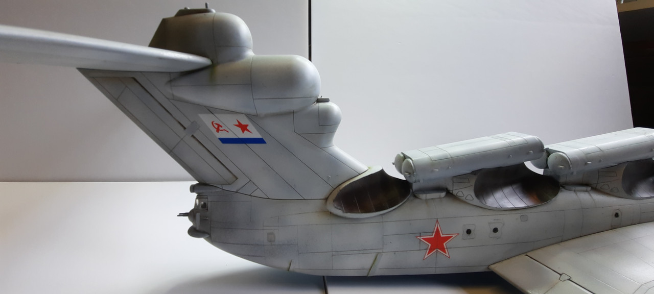 Takom 1/144, MD-160 Lun-class Ekranoplan, The love child of Dumbo and ...
