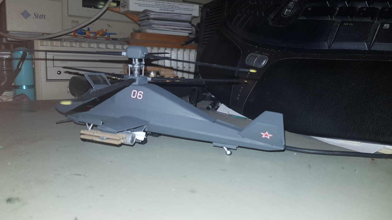 Kamov Ka-58 "Black Ghost" - Global Scale Modeller