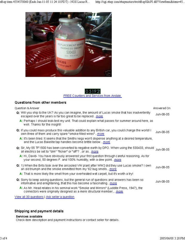 Lucas Electrical Harness Replacement Smoke Page 3 — Postimages