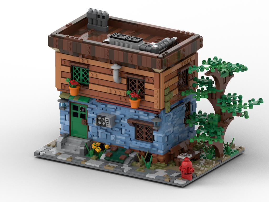 LEGO MOC Autumn House by legoprofi | Rebrickable - Build with LEGO