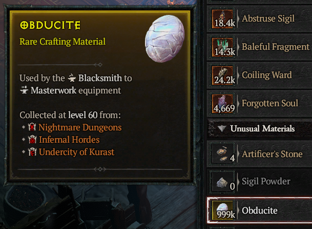 Obducite 200k+ - Topic - d2jsp