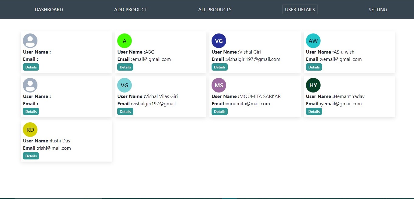 User Details — Postimages