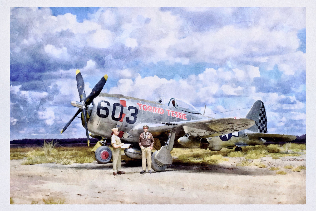P-47 D Torrid Tessie - Aviation Art - Britmodeller.com