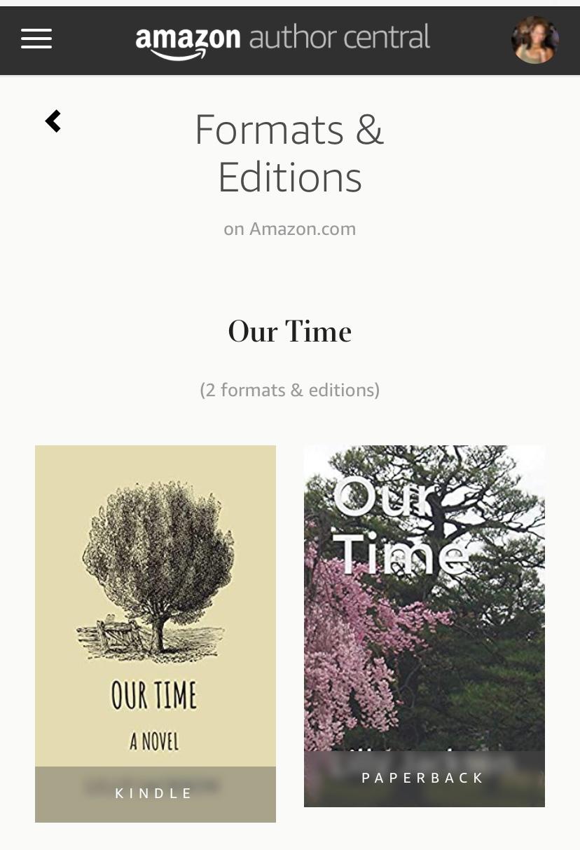 Amazon author central — Postimages