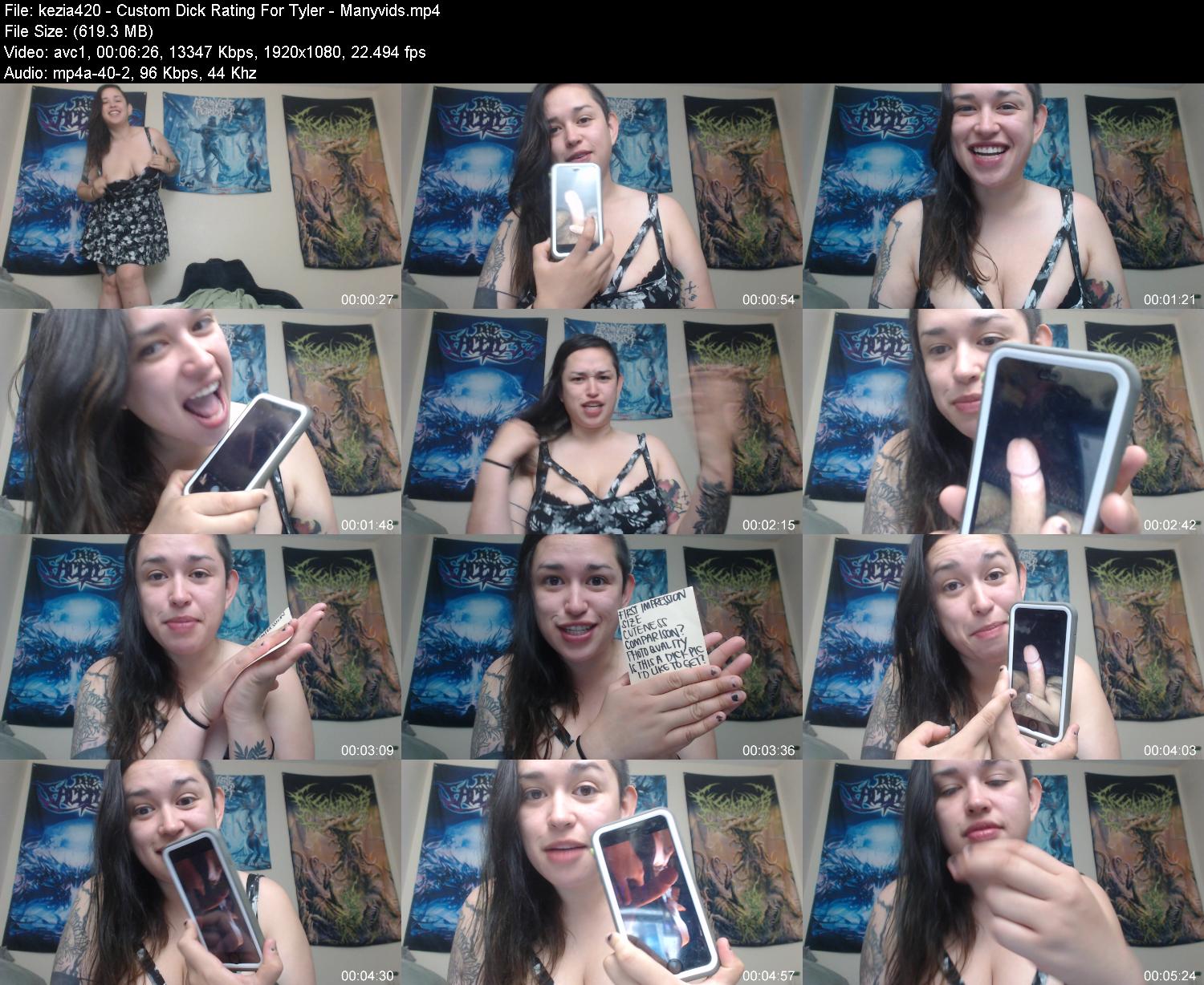 kezia420 Custom Dick Rating For Tyler Manyvids — Postimages