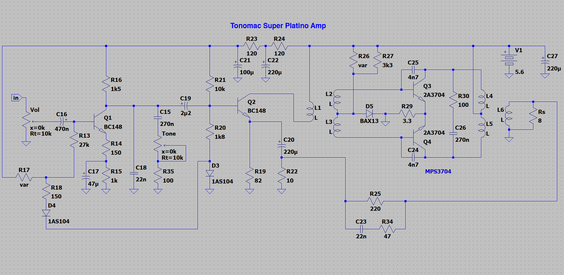 Tonomac Super Platino Amp Schematic — Postimages