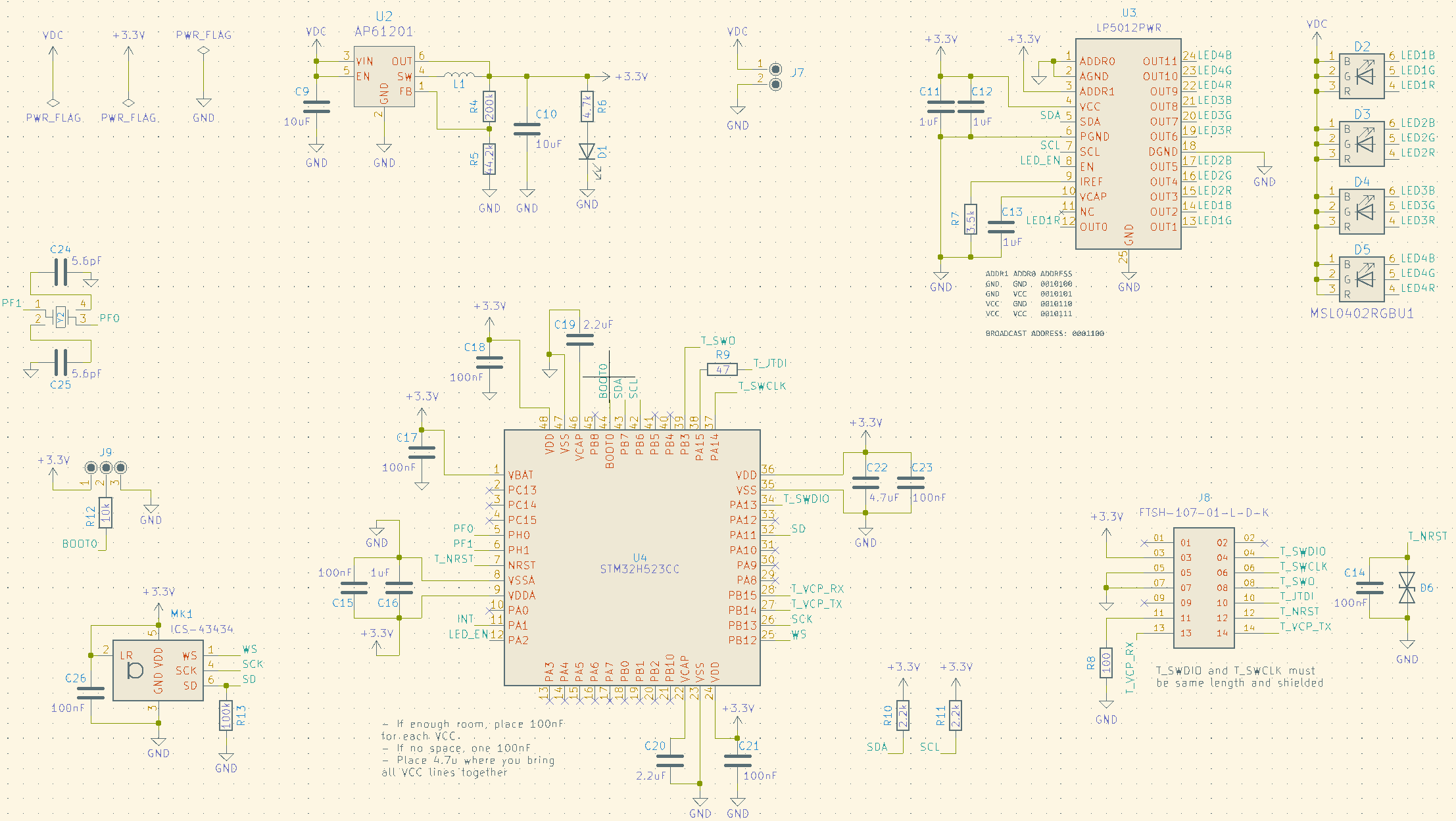 Review request: schematic for ST32 and ESP32 based board : r/PrintedCircuitBoard