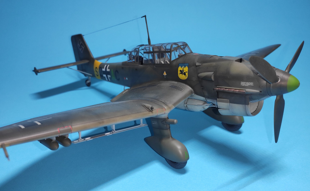 Ju-87B-2, 1:32, Trumpeter - Ready for Inspection - Large Scale Planes
