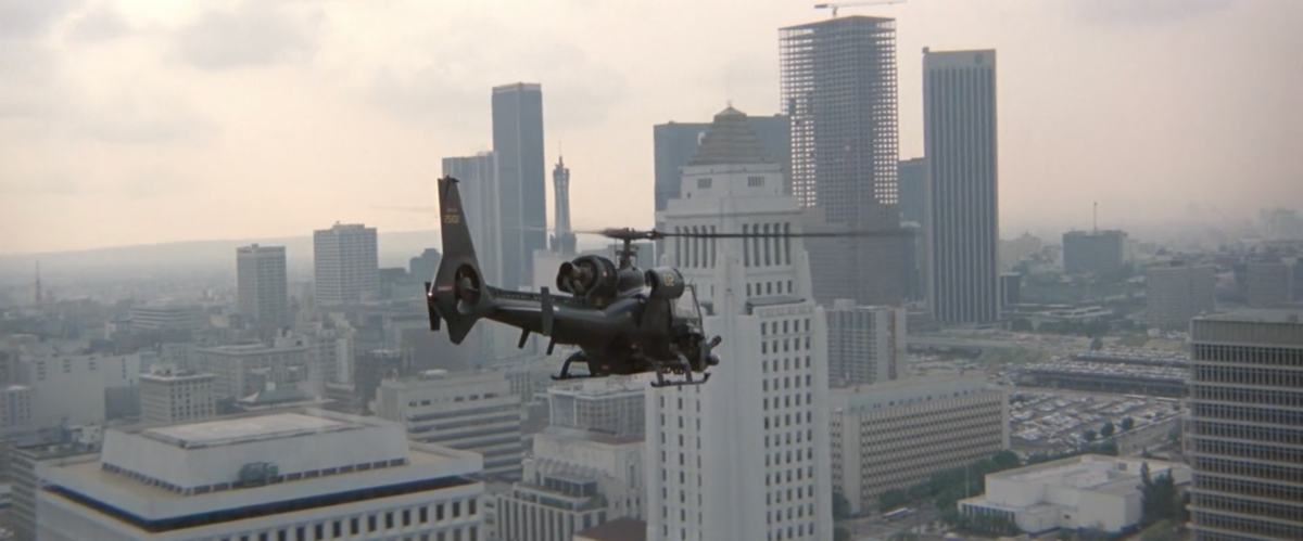 Thunder Blade - SEGA's big blue thunder helicopter gunship arcade game ...