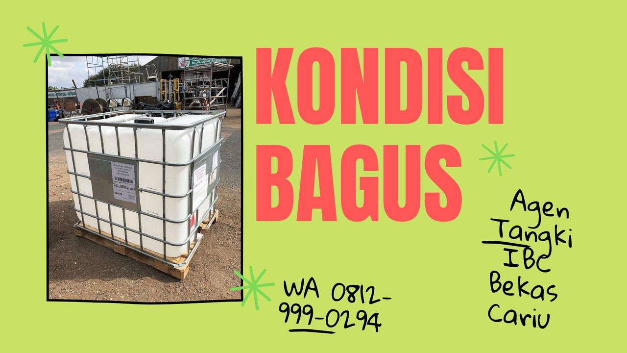 WA 0812 999 0294, Harga Tangki IBC Bekas Jakarta, TERPERCAYA — Postimages