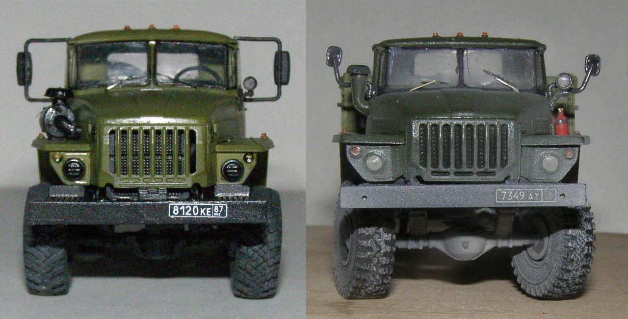 Ural 4320 models front comp — Postimages