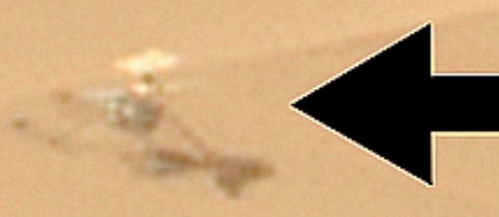 NASA Ingenuity Mars helicopter, broken and alone, spotted by ...