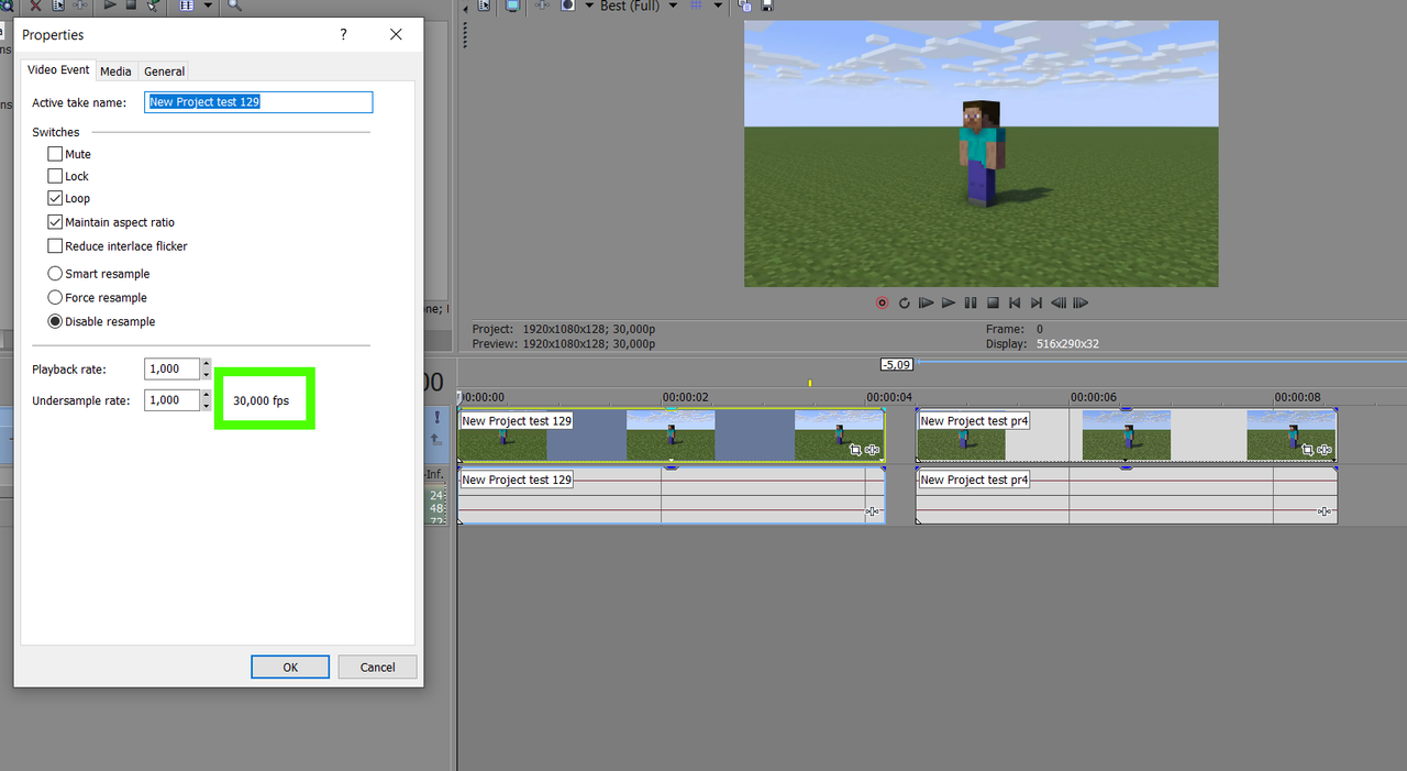 Mineimator doesn't render at exactly 30 fps - Issues and bugs - Mine-imator forums