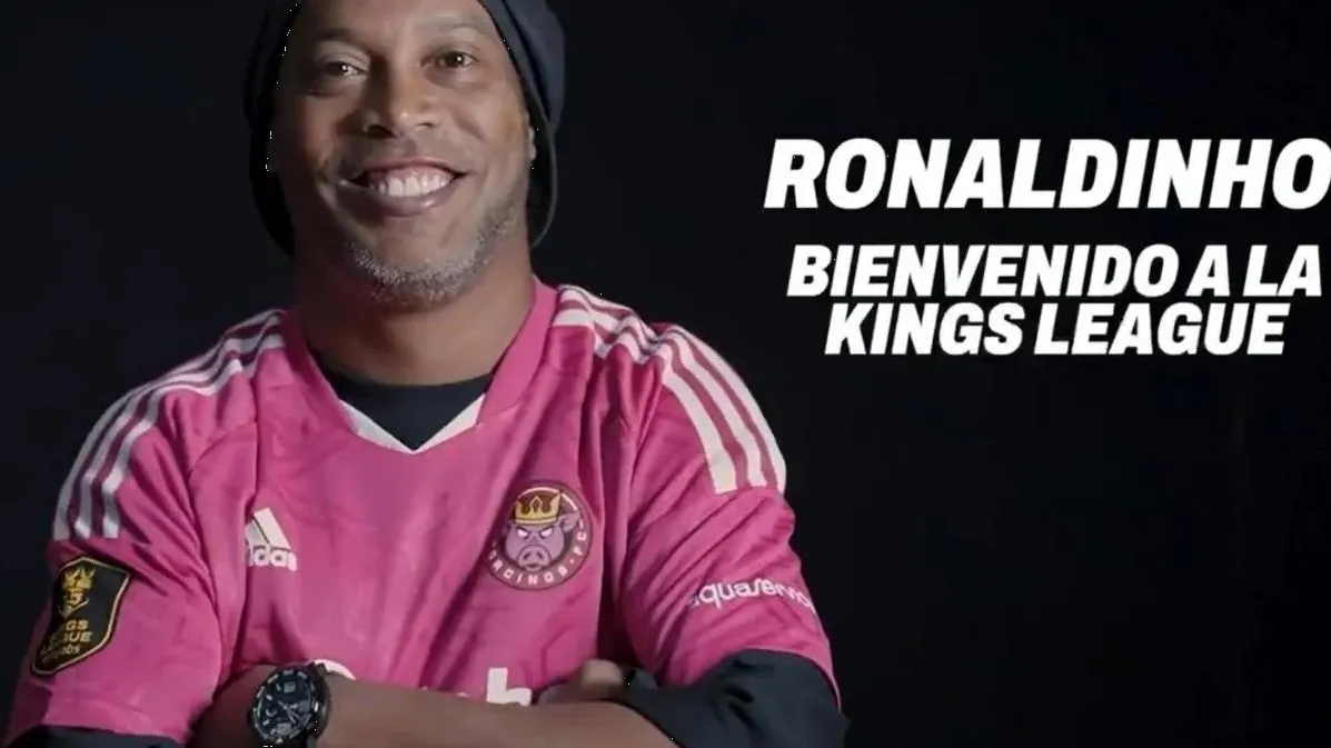La magia de Ronaldinho vuelve a la Kings League ¿con qué equipo y ... La magia de Ronaldinho vuelve a la Kings League ¿con qué equipo y ...