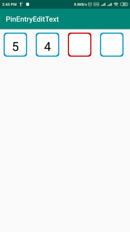 GitHub - fahim44/PinEntryEditText: A simple Varification pin entry ...
