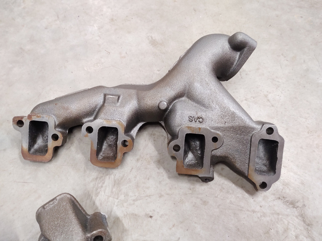 428 PI balance B7 dated, 428 CJ new exhaust manifold, 428 A2 balancer ...