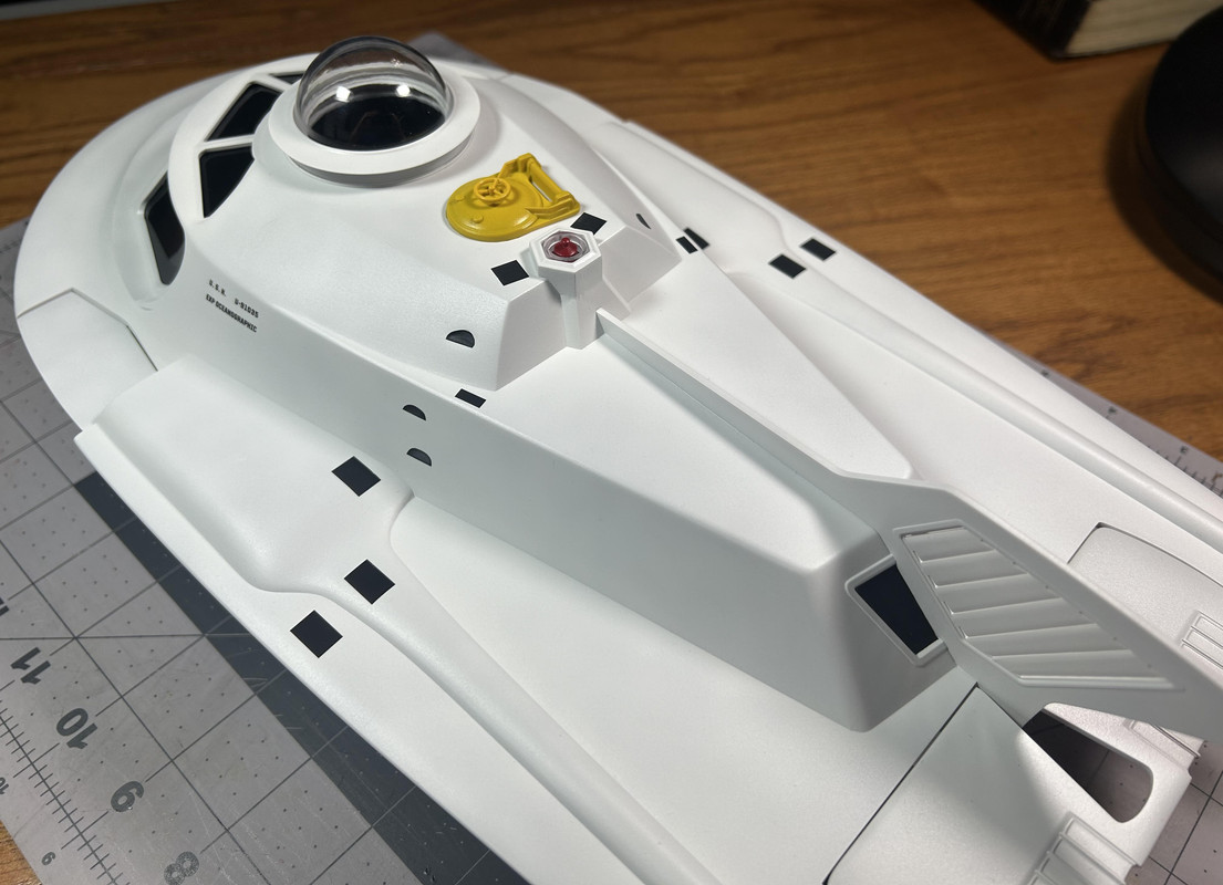 Progress Build of the Proteus Submarine from Fantastic Voyage-Separate ...