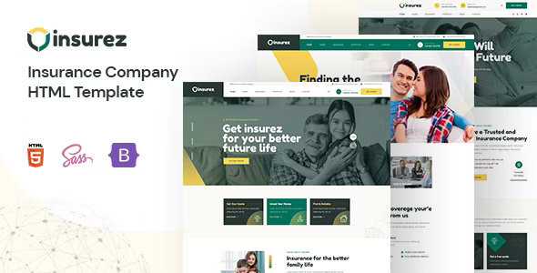 Insurez - Insurance Company HTML Template – Bliter GPL