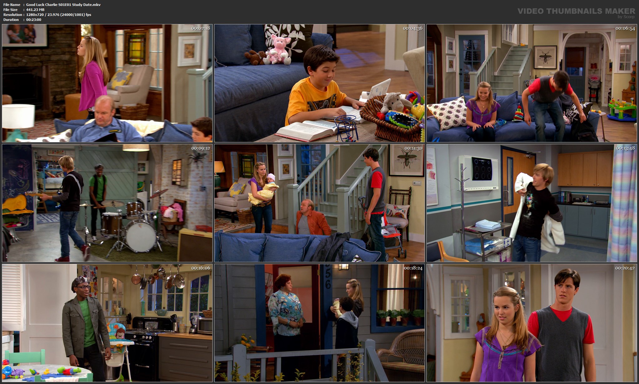 Good Luck Charlie S01 E01 Study Date mkv — Postimages