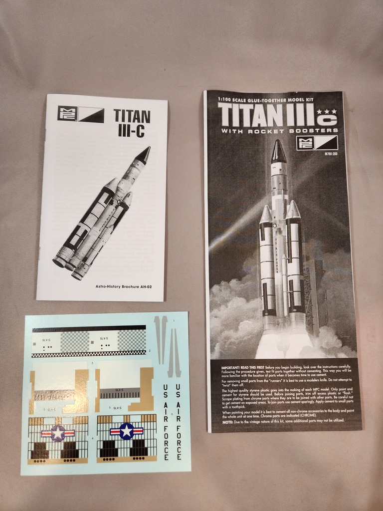 MPC 1/100 Titan IIIC -- Finished - Above the Karman Line GB ...