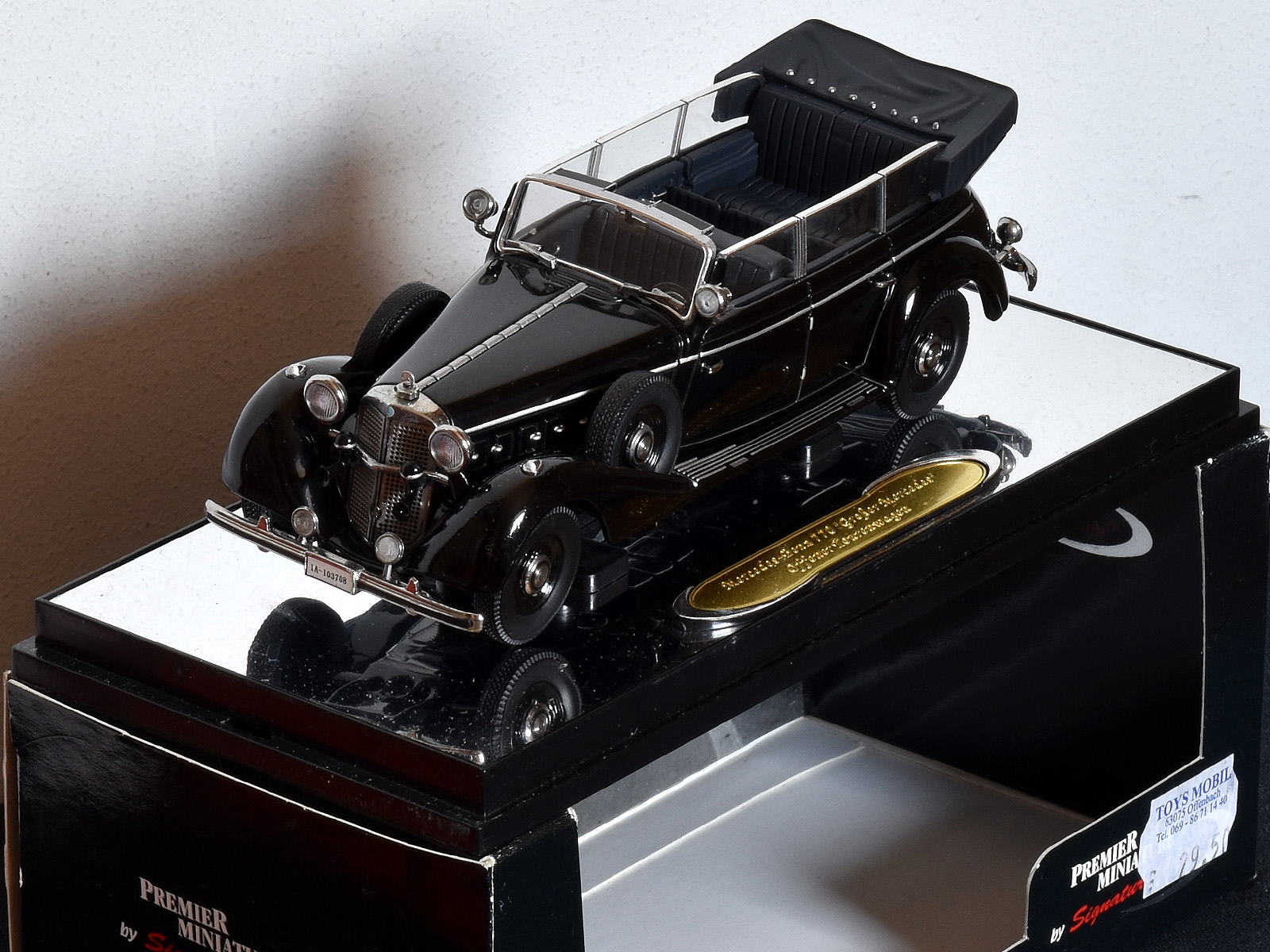 Mercedes Benz 770 K ( W150) Grosser black 1938 ( Signature Models) 01 ...