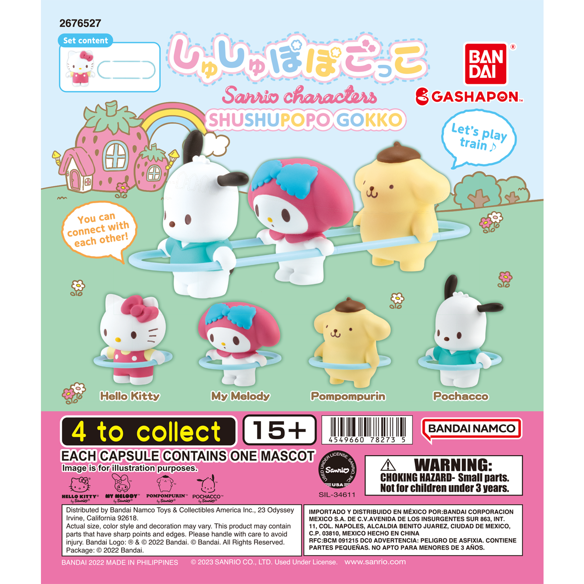 2676527 SANRIO CHARACTERS SHUSHUPOPO GOKKO — Postimages