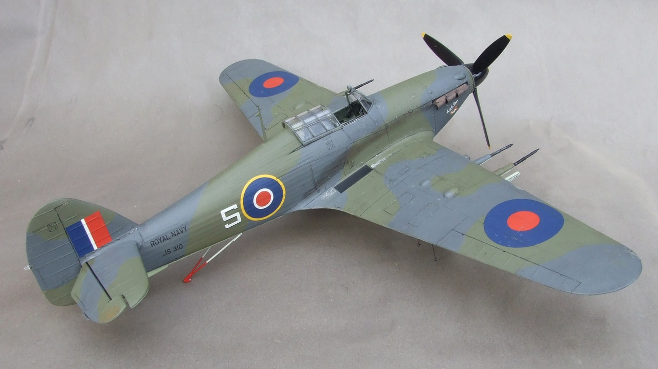 1/32nd FLY Sea Hurricane Mk.IIc, 825 NAS Fighter Flight, HMS Vindex ...