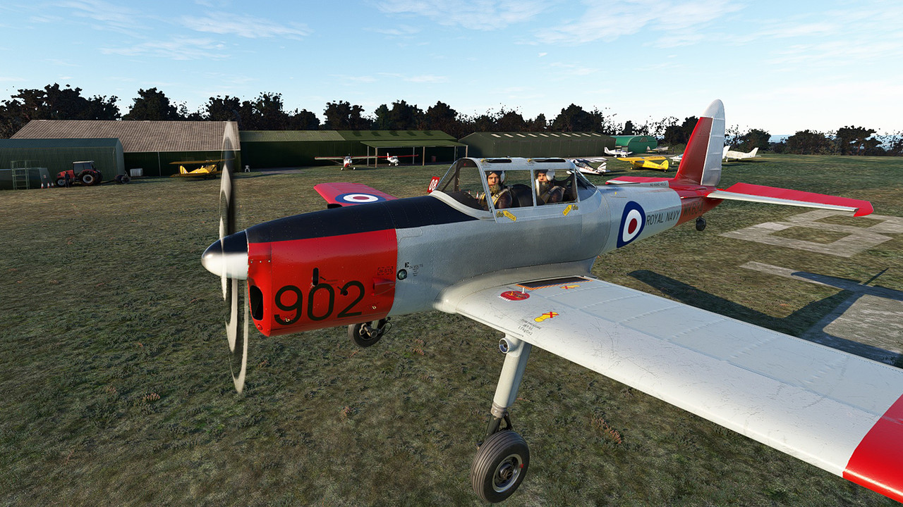 Nostalgie at Compton Abbas Airfield EGHA - Community Screenshots - Orbx Community and Support Forums