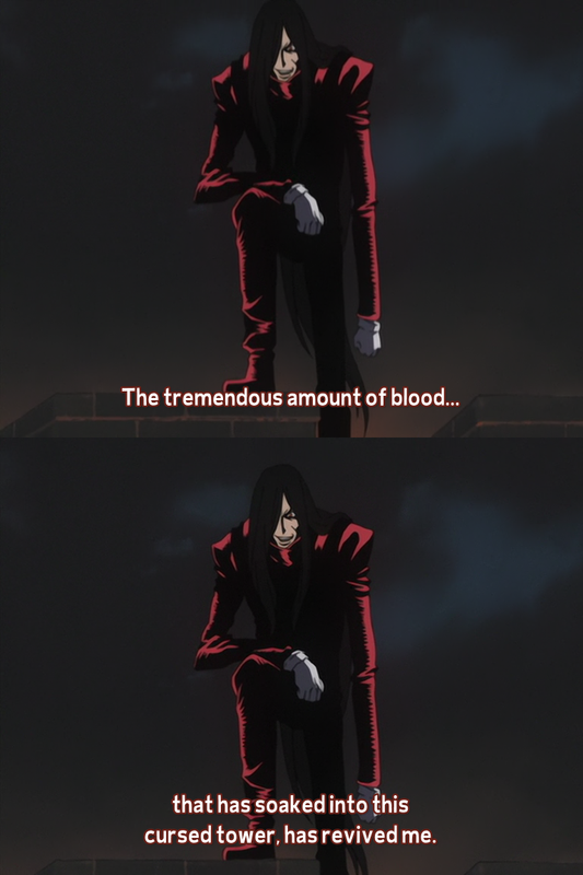 On character difference between TV and OVA Alucard (Part IV Final) : r ...