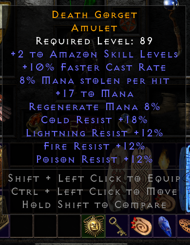 O Java Zon Amulet - Topic - d2jsp