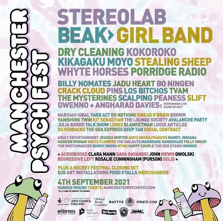 Manchester Psych Fest festival 2021 | Line Up & News | Skiddle