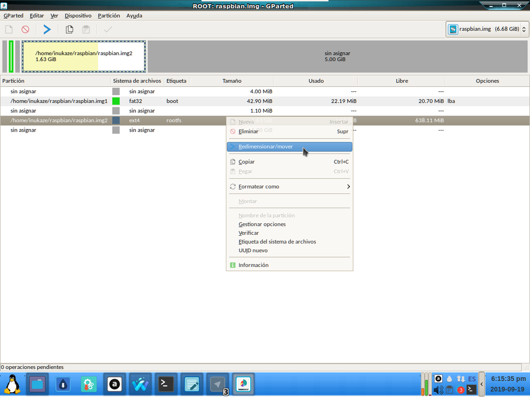 gparted img 001 — Postimages